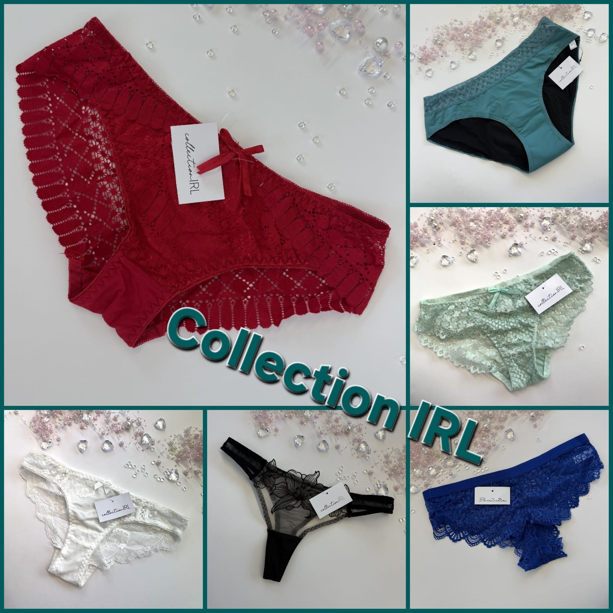 070103 Women’s Panties Mix Collection IRL - Mega Stock